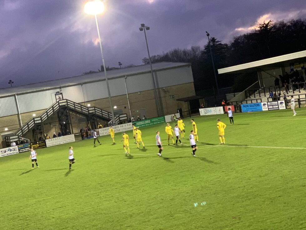 Bees Dominate Derby Day | Harborough Town Football Club